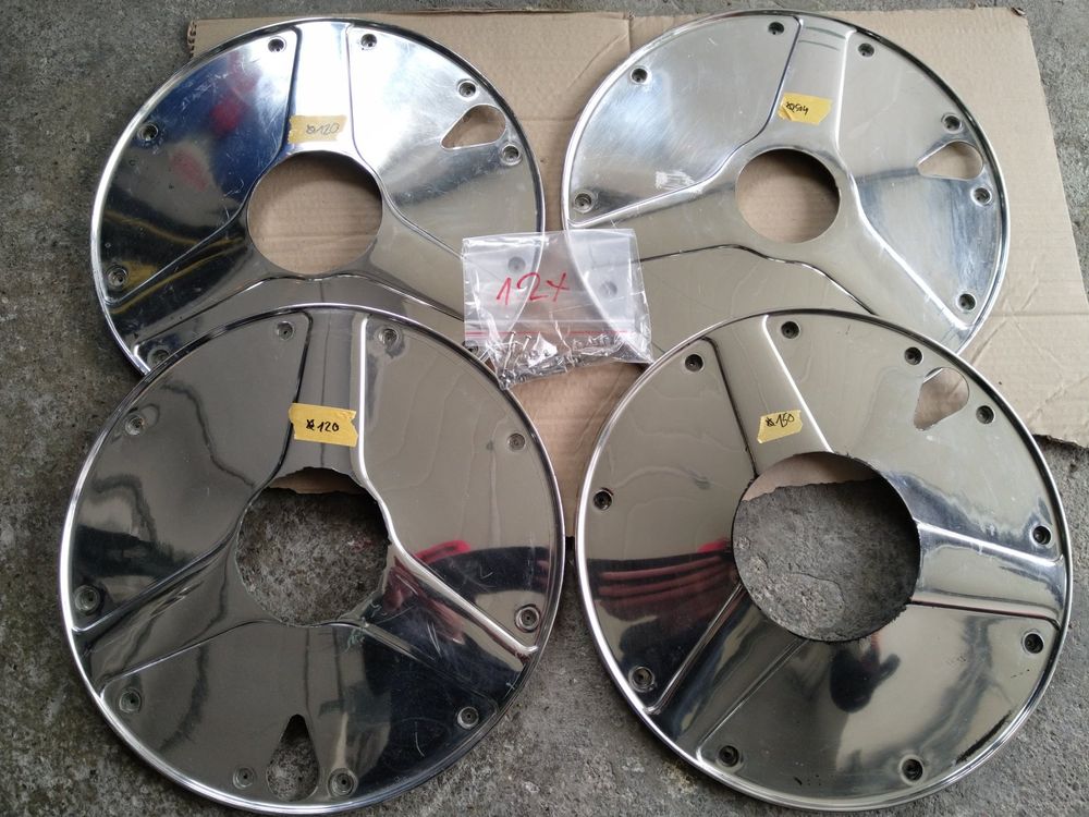 Mofa Scheibenrad-Set Chrom passend auf 16/17 Zoll Felgen | Kaufen auf ...