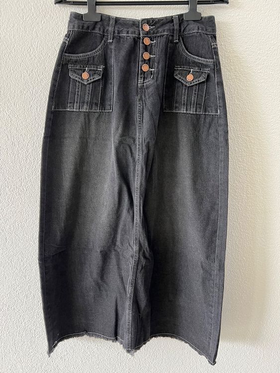 Schwarzer Jeansjupe lang NEU (Neu und originalverpackt) in Rehetobel für CHF 22 – mit Lieferung ...