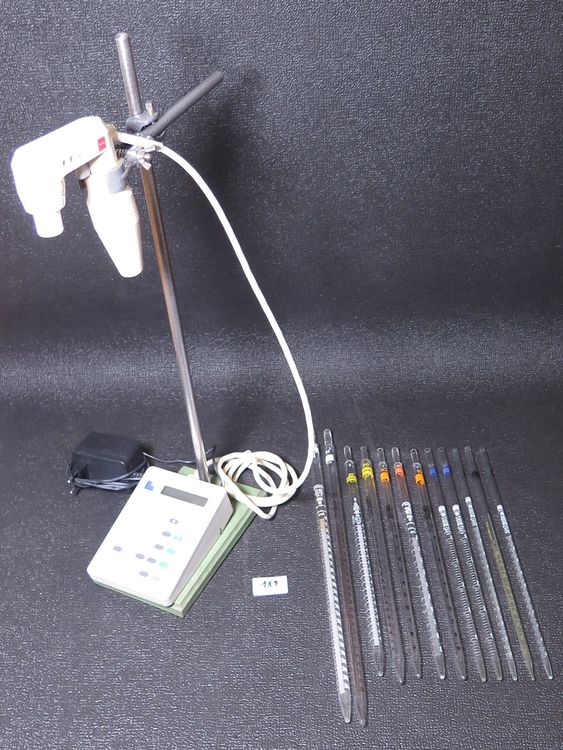 Matrix Multi-Elektropettenkonsole+elektr.Pipette+ Laborfuss (Gebraucht ...