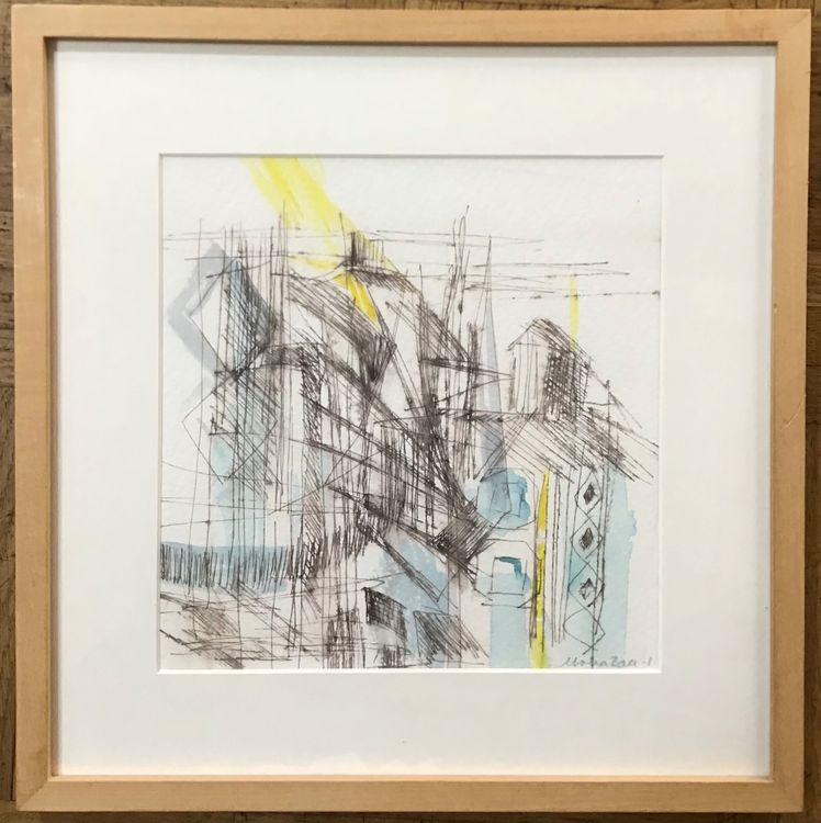 Abstrakte Gemälde Unleserlich Signiert | Kaufen auf Ricardo