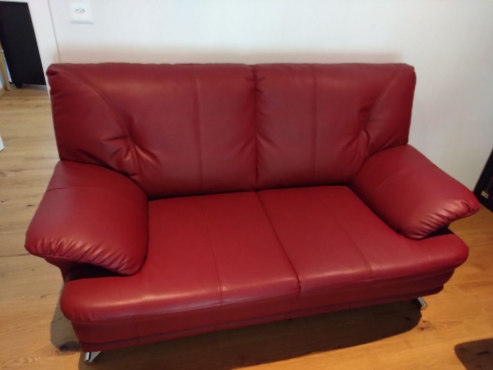 Sofa echt Leder | Kaufen auf Ricardo