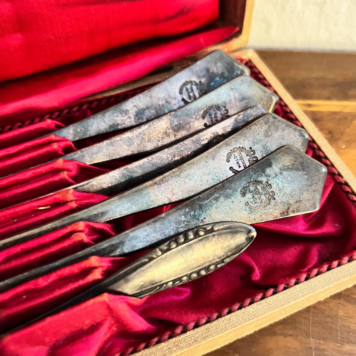 Antikes Besteckset aus der Schweiz - St. Moritz / Davos (Gebraucht) in ...