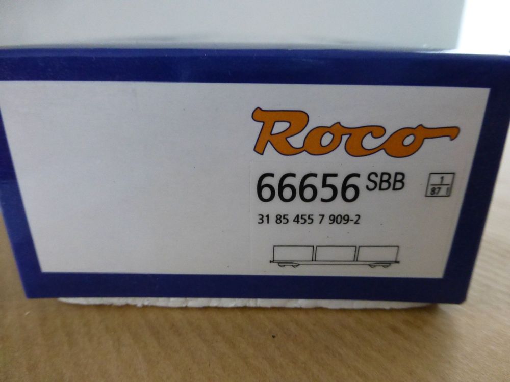 Roco 66656 - Containertragwagen der SBB (Gebraucht) in Zug für CHF 41 ...