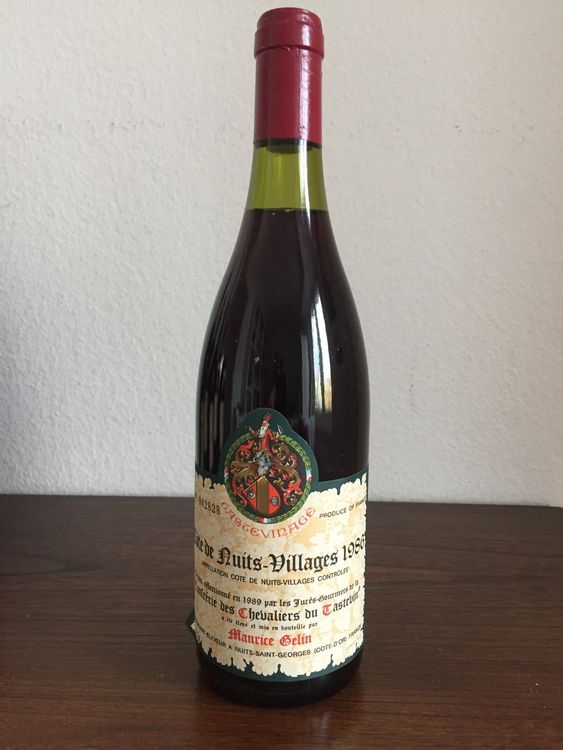 Cote de Nuits-Villages 1986 | Kaufen auf Ricardo Cote de Nuits-Villages 1986 | Kaufen auf Ricardo