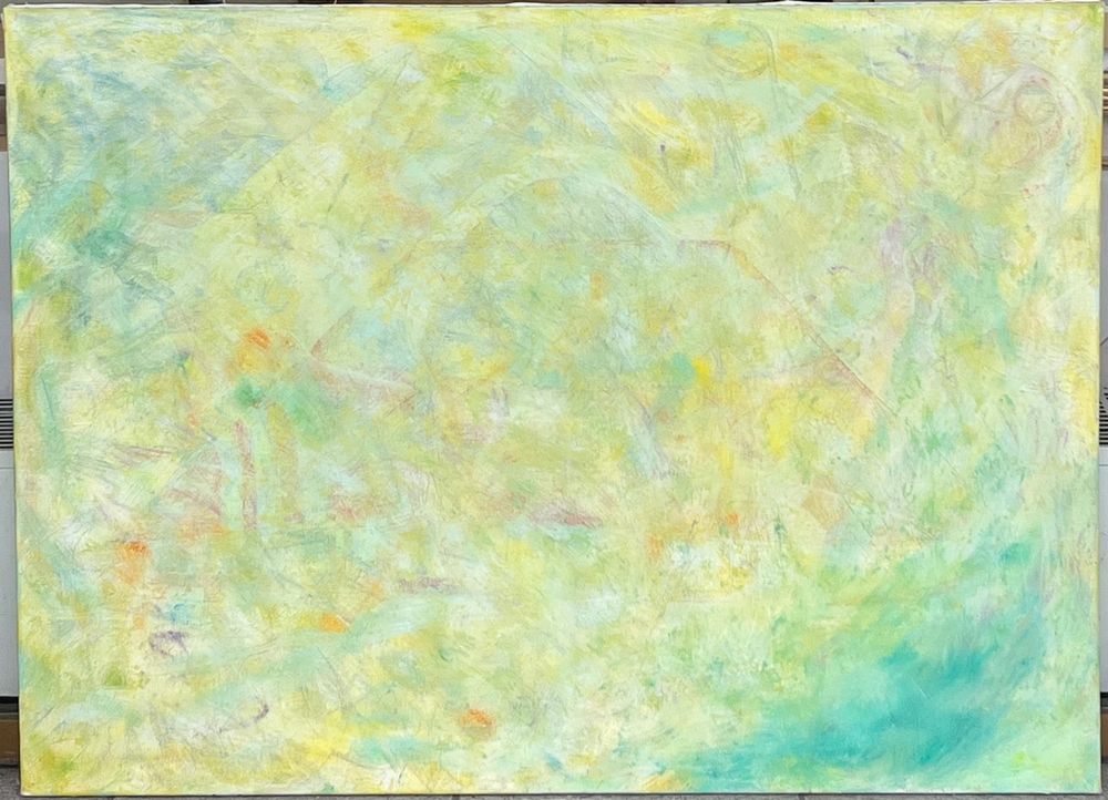 Horst Egger - Grosse Mischtechnik auf Leinwand (Gebraucht) in Root für CHF 19 – nur Abholung auf ...