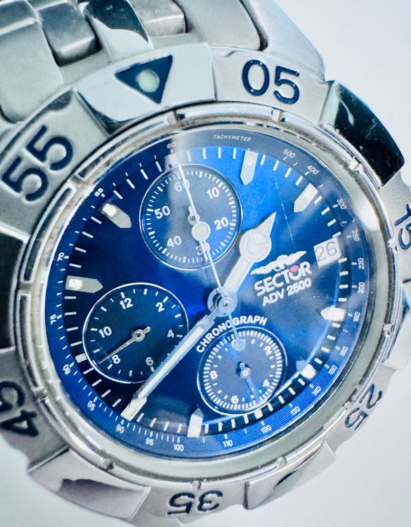 SECTOR ADV 2500 CHRONOGRAPH HERREN UHR (Gebraucht) in Neftenbach für ...