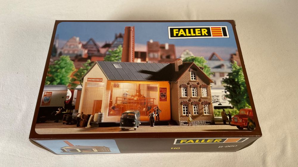 Faller B-960 H0 - Löwenbrauerei - Bausatz 1:87 - NEU (Neu und ...