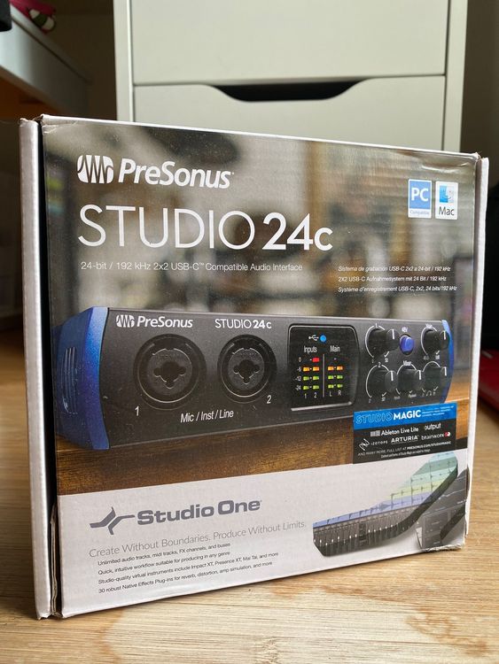PreSonus Studio 24c Audio Interface (Neu (gemäss Beschreibung)) in ...