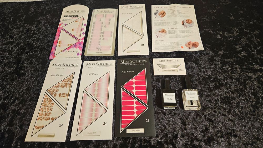 Miss Sophie's Nail Wraps Set, viele Designs, Nagel-Sticker (Gebraucht ...