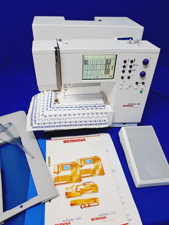 BERNINA ARTISTA 180 WIE NEU GARANTIE 3MT FRISCH REVIDIERT | Kaufen auf ...