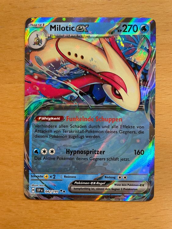 Pokemon Milotic eX (Versand gratis) (Neu (gemäss Beschreibung)) in Chur ...