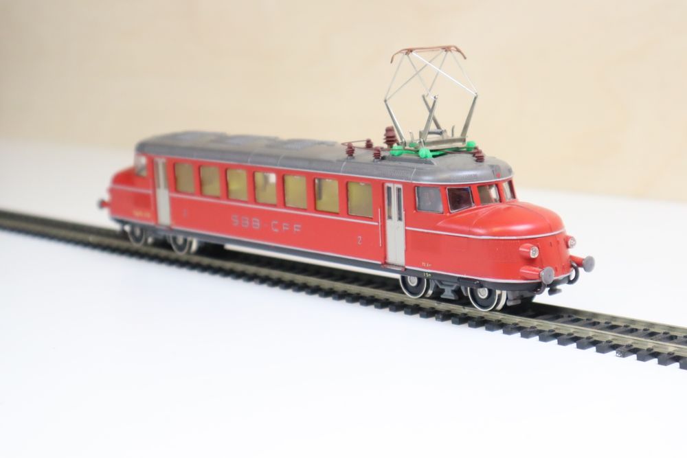 Kleinbahn SBB RBe 2/4 "Roter Pfeil" Schnelltriebwagen - H0 (Gebraucht ...