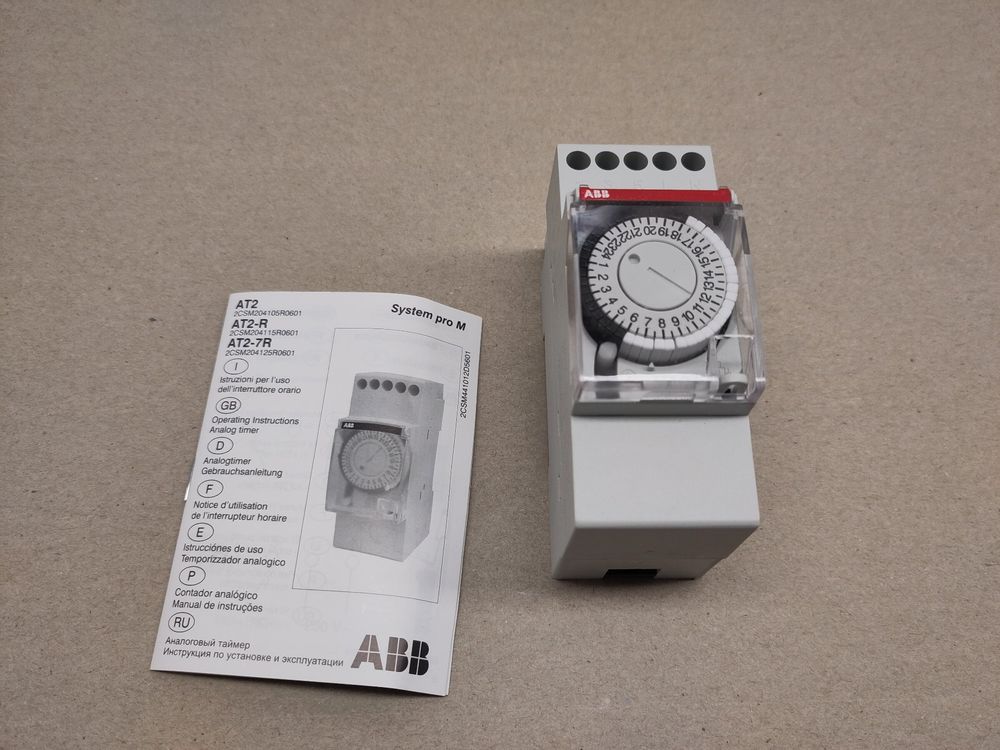 Schaltuhr ABB analog | Kaufen auf Ricardo