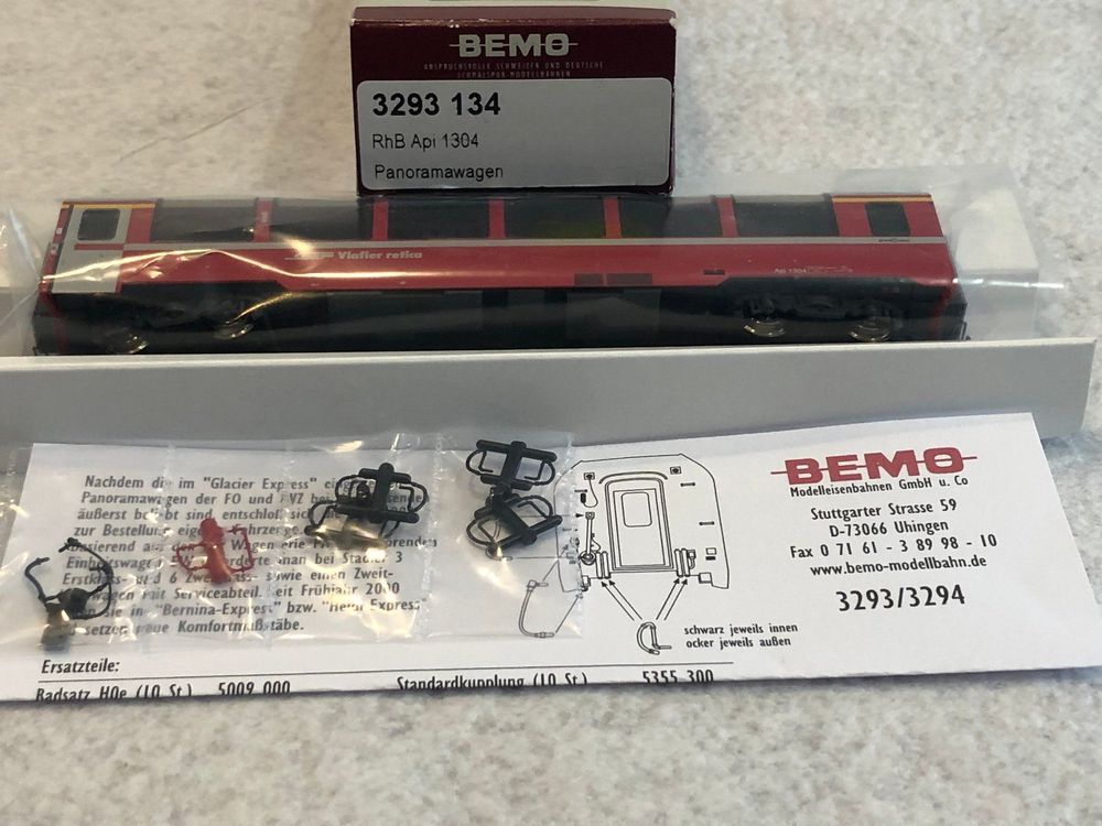 BEMO 3293 134 APi 1304 Panoramawagen | Kaufen auf Ricardo