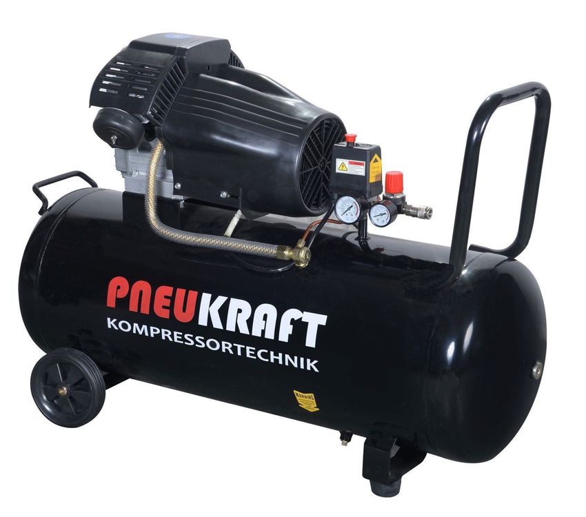 Pneukraft 100 Druckluft Kompressor 100L (Neu und originalverpackt) in ...