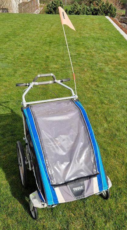 THULE Chariot CX2 + Buggy Set + Jogging Kit + 2x ezHitch | Kaufen auf Ricardo