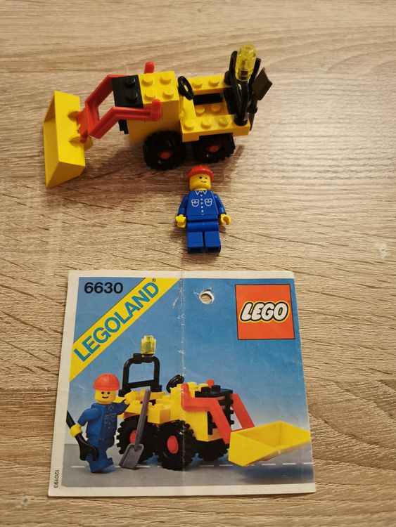 Lego Legoland 6630 Bucket Loader von 1981 | Kaufen auf Ricardo