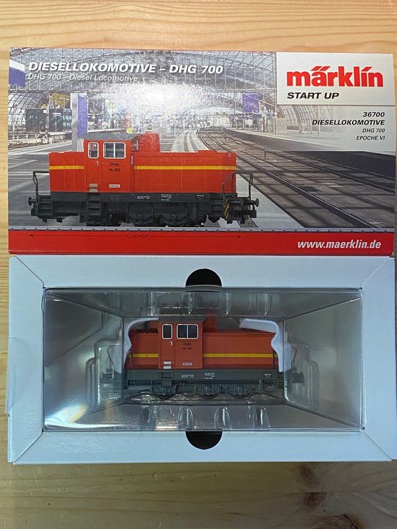 Märklin Diesellok DHG 700 mfx/dcc Nr. 36700 TOP Zustand (Neu (gemäss ...