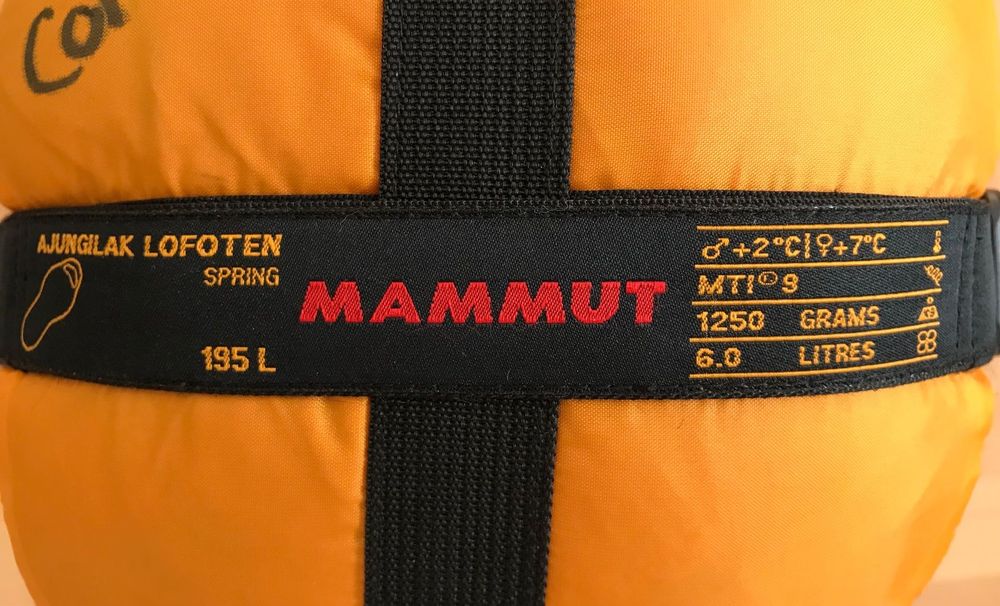 Schlafsack Mammut 195 L Ajungilak Lofoten Spring (Gebraucht) in für CHF ...