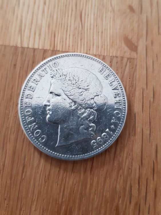 5 Franken 1895 - RAR (Gebraucht) in Mels für CHF 475 – mit Lieferung auf Ricardo kaufen