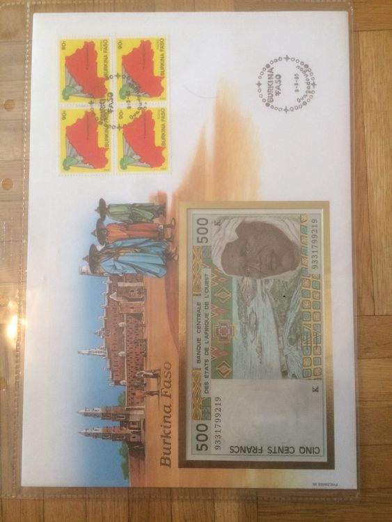 Banknotenbrief Burkina Faso (Neu und originalverpackt) in Muralto für CHF 6.95 – mit Lieferung ...