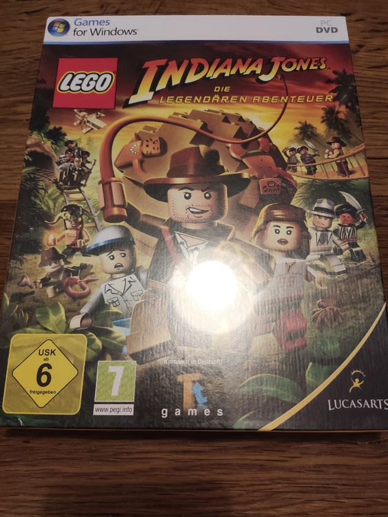 Indiana Jones - Lego - die legendären Abenteuer (PC) NEU OVP | Kaufen ...
