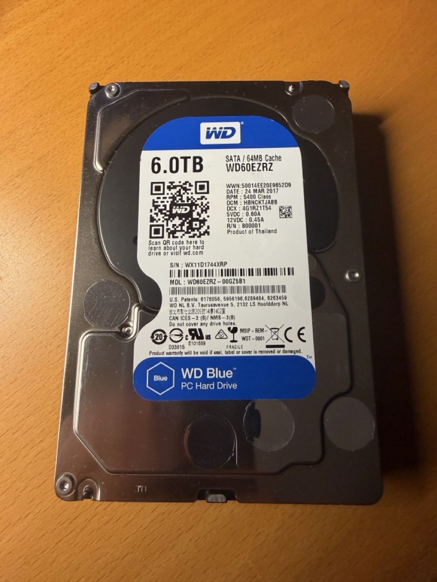 Western Digital WD Blue 6TB HDD - Top Zustand! (Gebraucht) in Reinach ...