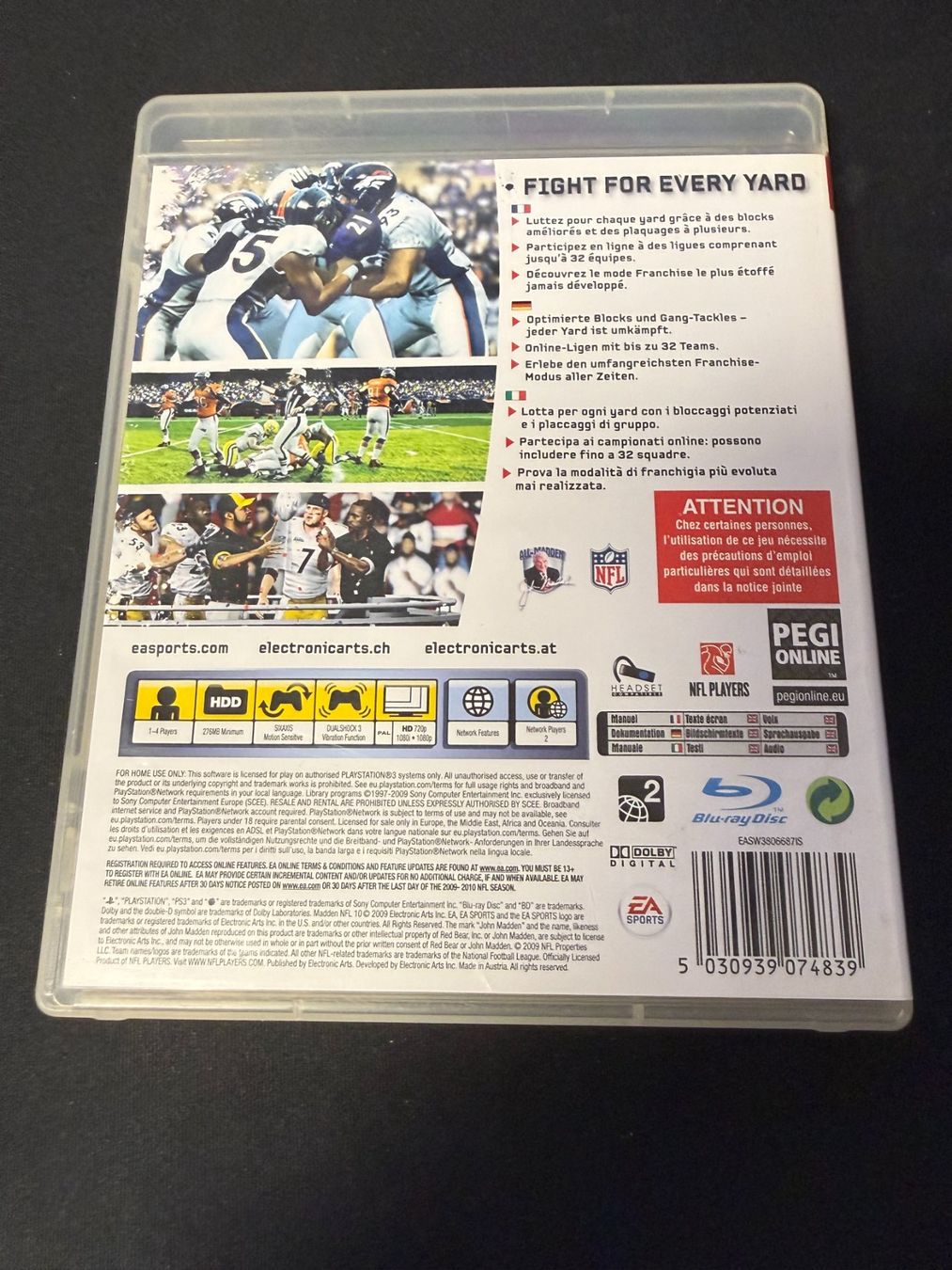 Madden Nfl 10 - PS3 (D'occasion) à Pont-de-la-Morge pour CHF 7 – avec ...