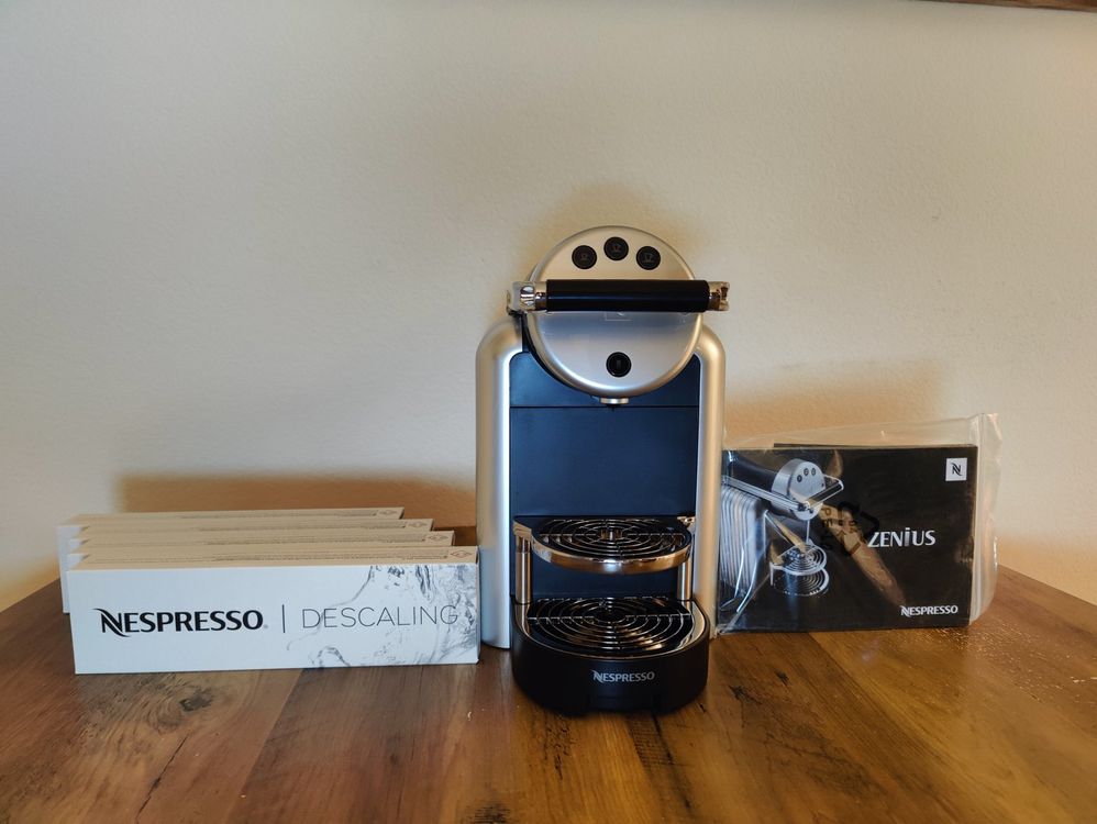 Gebrauchte Kaffeemaschine Nespresso Zenius ZN 100 | Kaufen auf Ricardo
