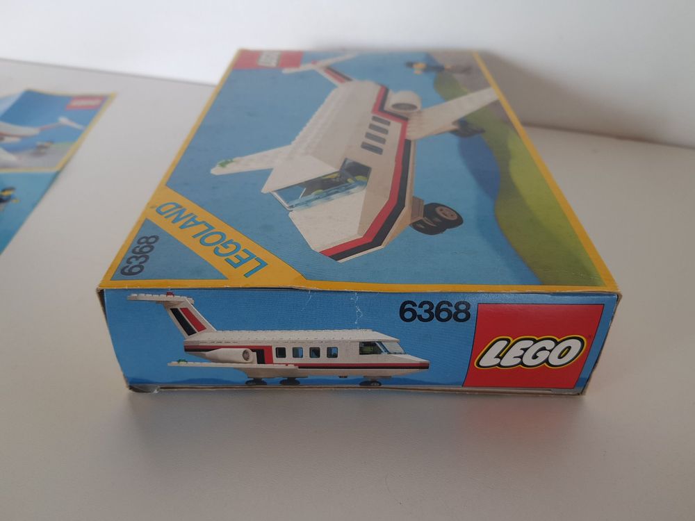 Lego 6368 Jet Airliner Flugzeug mit Original Verpackung 1985 (Gebraucht ...