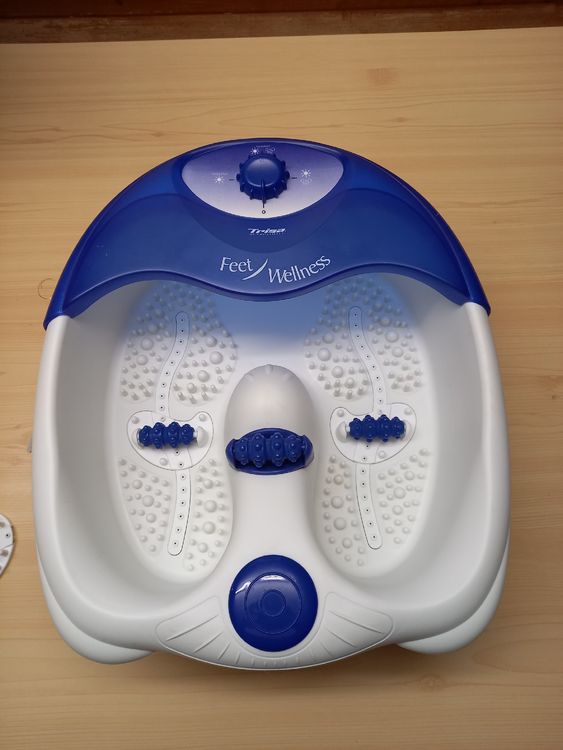 Trisa Fussbad Feet Wellness Sprudelmassage Fuss Whirlpool Gebraucht