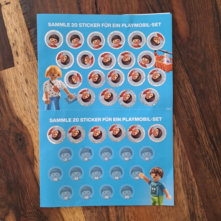 26 x Playmobil Migros Mania Sticker | Kaufen auf Ricardo