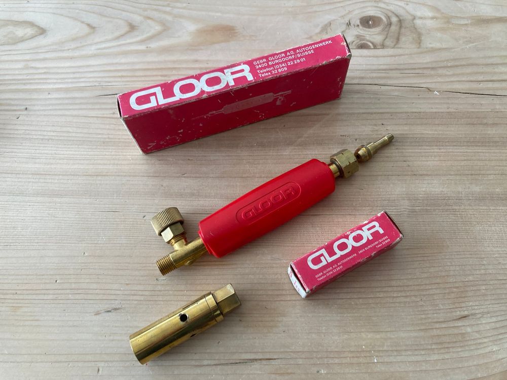 Gloor Propan Weichlötbrenner Propanbrenner (Neu und originalverpackt ...