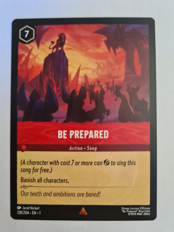 Lorcana, Be Prepared, 128 | Kaufen auf Ricardo