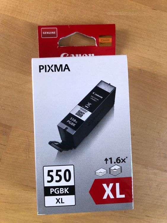 Cartouche d'encre Pixma PGBK 550 XL Canon Tintenpatrone | Kaufen auf ...