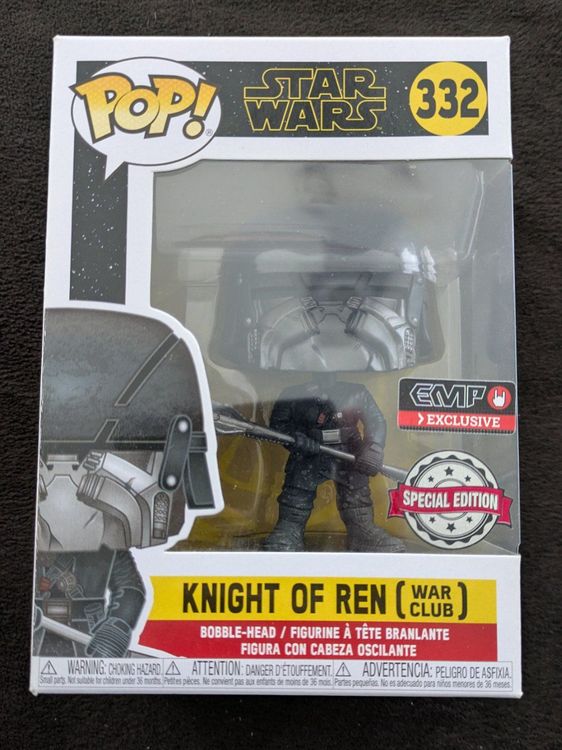Funko Pop! Star Wars - Knight of Ren War Club #332 (Neu und ...
