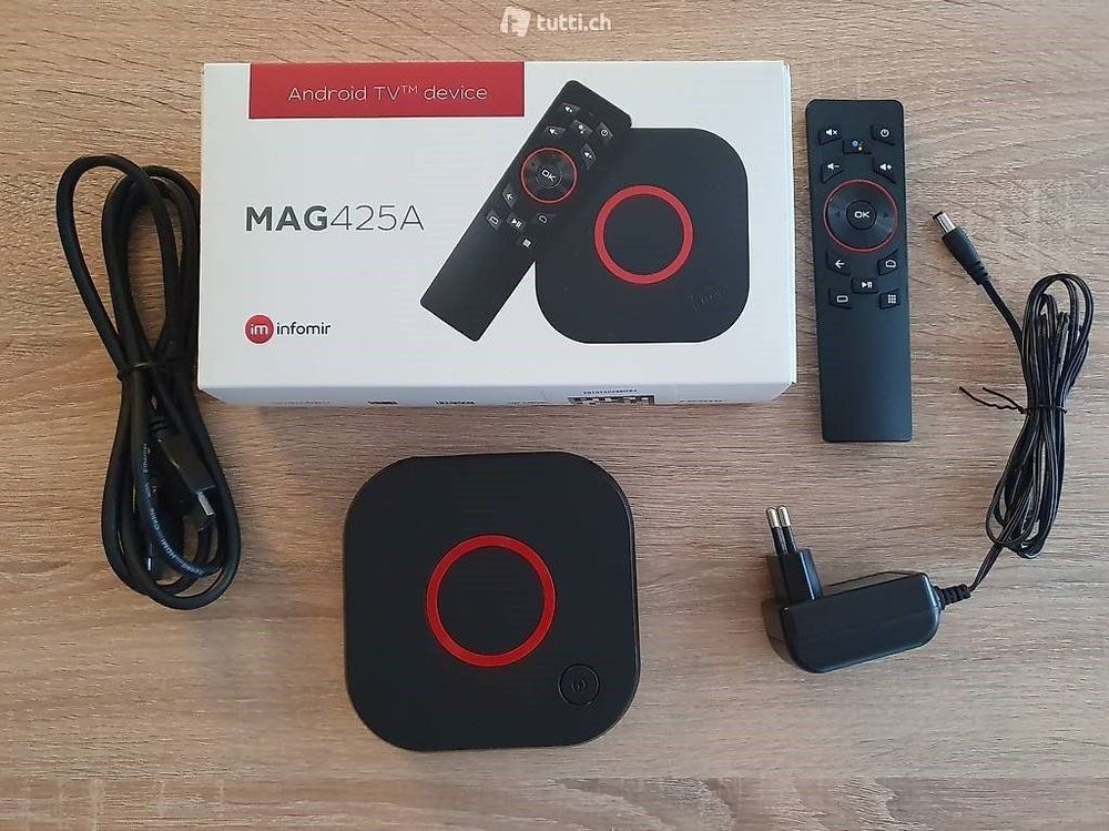 Infomir MAG 425A Android TV Device / Set-Top-Box (IP-TV) | Kaufen auf ...