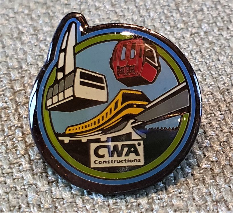 B086 - Pin CWA Constructions Bahn Bau (Gebraucht) in Reinach BL für CHF ...