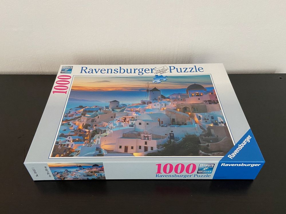 Ravensburger Puzzle Abend über Santorini, 1000 Teile | Kaufen auf Ricardo