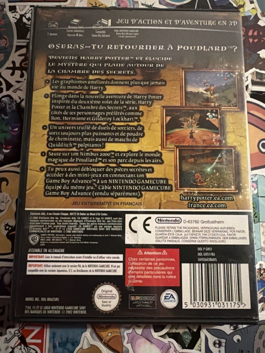 Harry Potter et la Chambre des Secrets Gamecube (Gebraucht) in Conthey ...