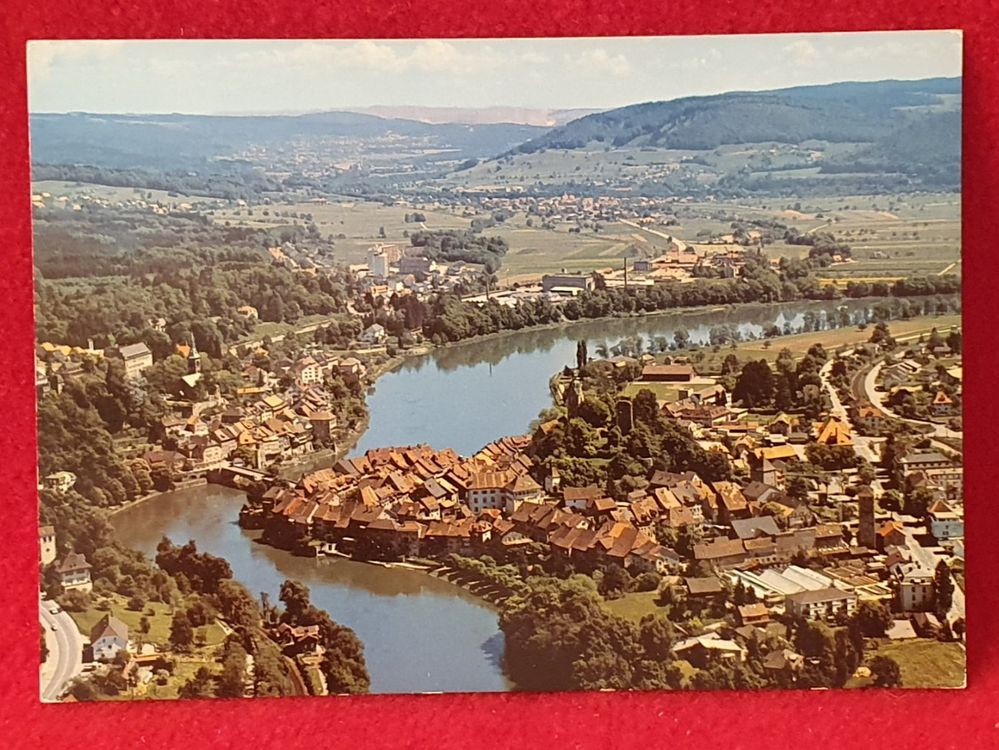 Laufenburg Rhein Aargau Flugaufnahme | Kaufen auf Ricardo