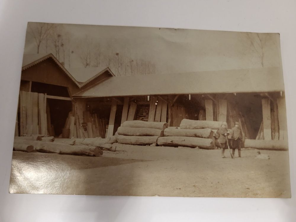 Ansichtskarte Sägerei Sägewerk um 1908 (Gebraucht) in nunningen für CHF 28 – mit Lieferung auf ...