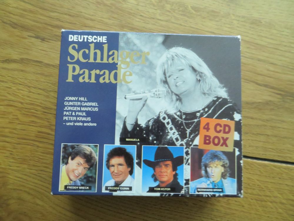 4CDS DEUTSCHE SCHLAGER PARADE BOX | Kaufen auf Ricardo