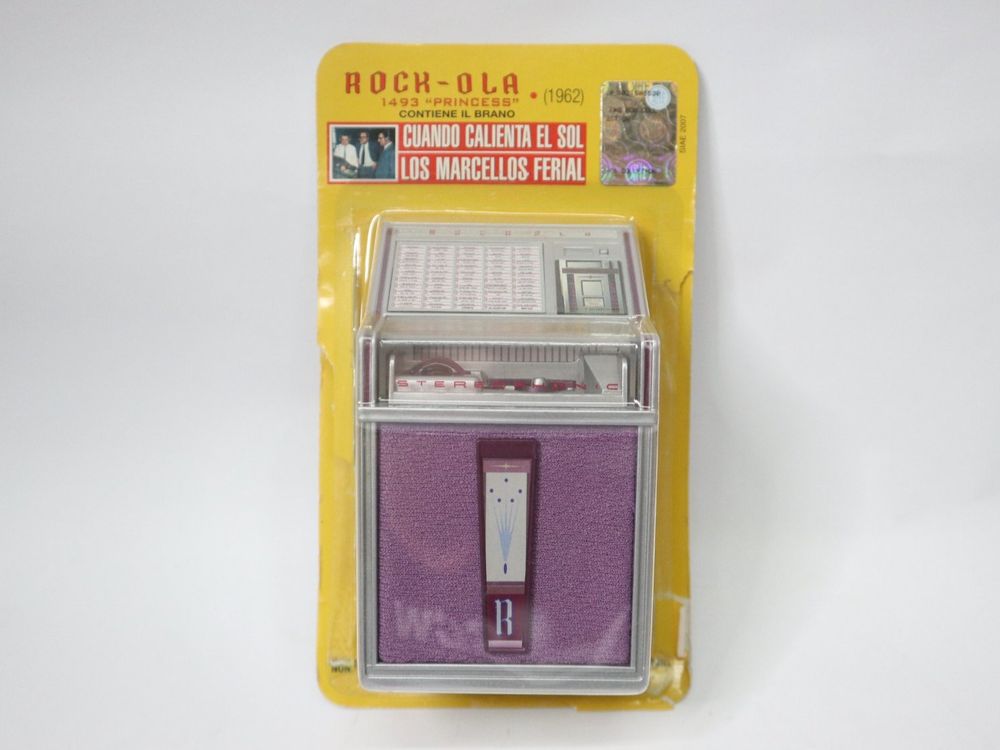 Mini Jukebox Rock-Ola 1493 Princess 1962 Cuando Calienta El (Neu ...