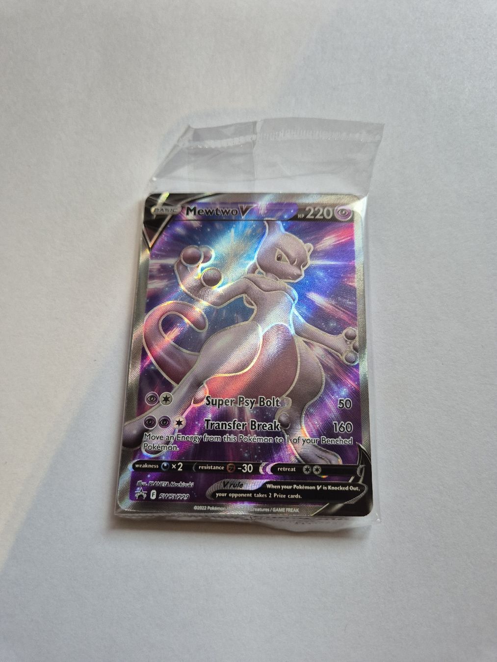 Pokemon SWSH 229 Mewtwo V Promo EN (Neu und originalverpackt) in Biel ...