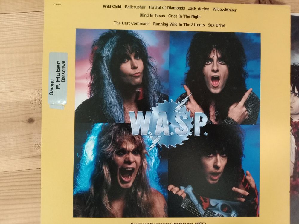 W.A.S.P. - The Last Command LP - Heavy Metal Rarität! (Gebraucht) in ...