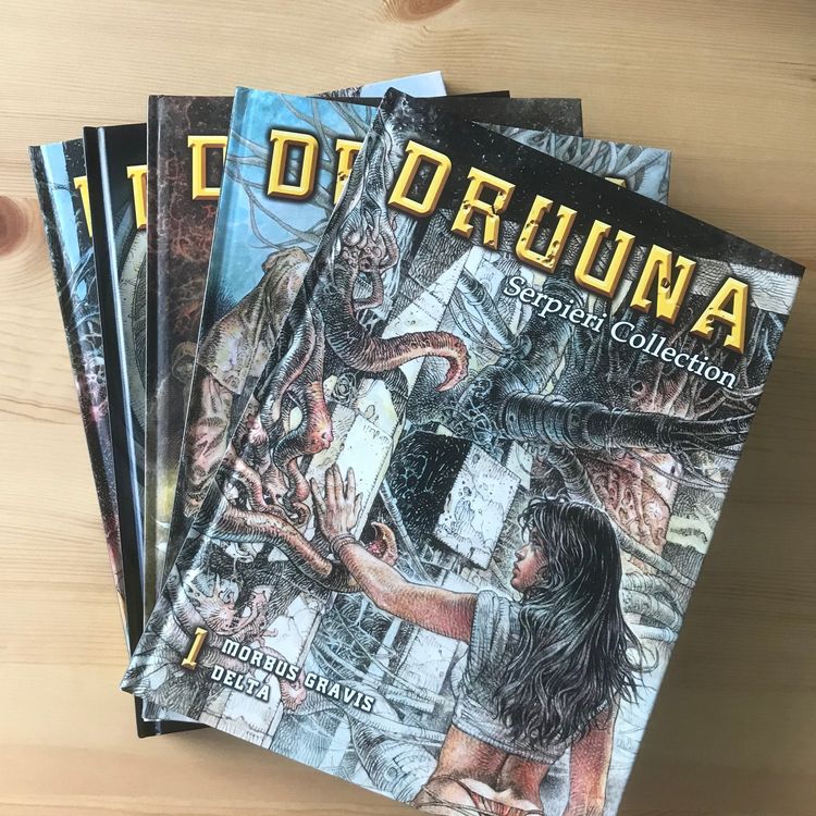 Morbus Gravis Serpieri Collection – Druuna 1 - 5 - Deutsch (Gebraucht ...