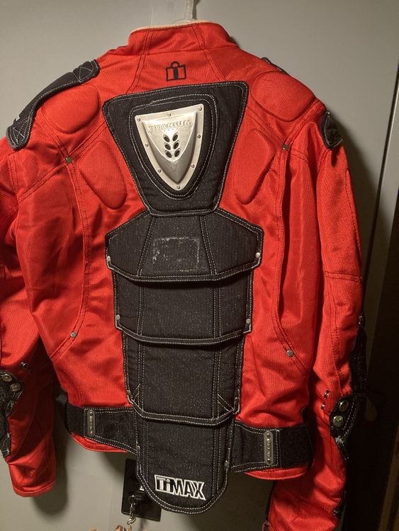 Veste de moto ICON TIMAX (Gebraucht) in Evionnaz für CHF 35 – mit ...