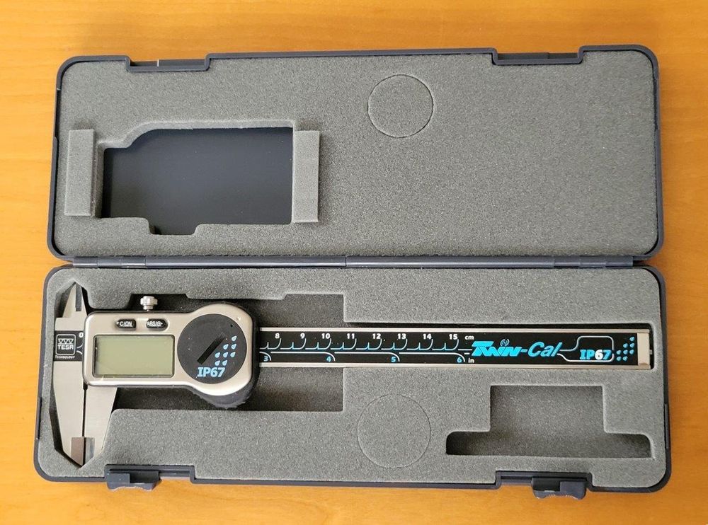 Messschieber , Schublehre Tesa Twin-Cal IP67 150mm digital (Neu und ...