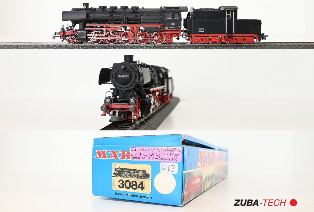 Märklin 3084 Dampflok BR 050 der DB, H0 WS Digital mit OVP (Gebraucht ...
